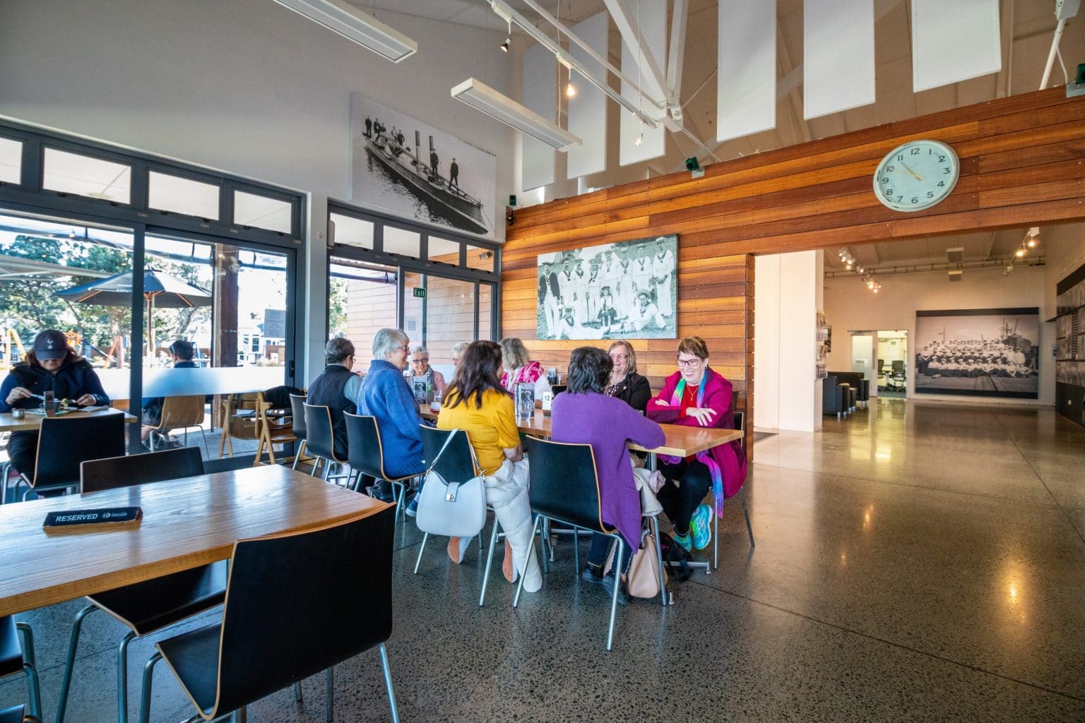 Torpedo Bay Café — National Museum of the Royal New Zealand Navy