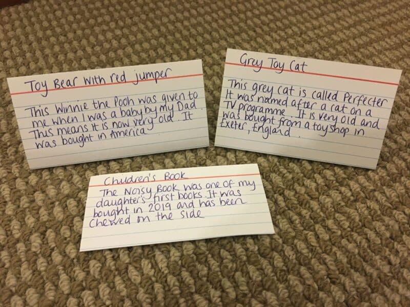 Create your own Museum of Me at home.